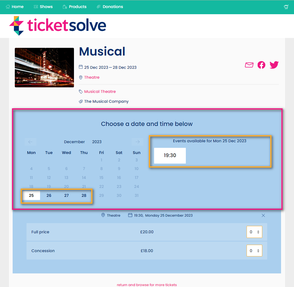 min_times_for_calendar – Ticketsolve Help Centre