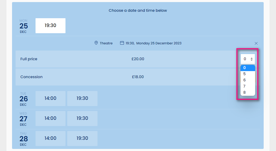 minimum_tickets – Ticketsolve Help Centre