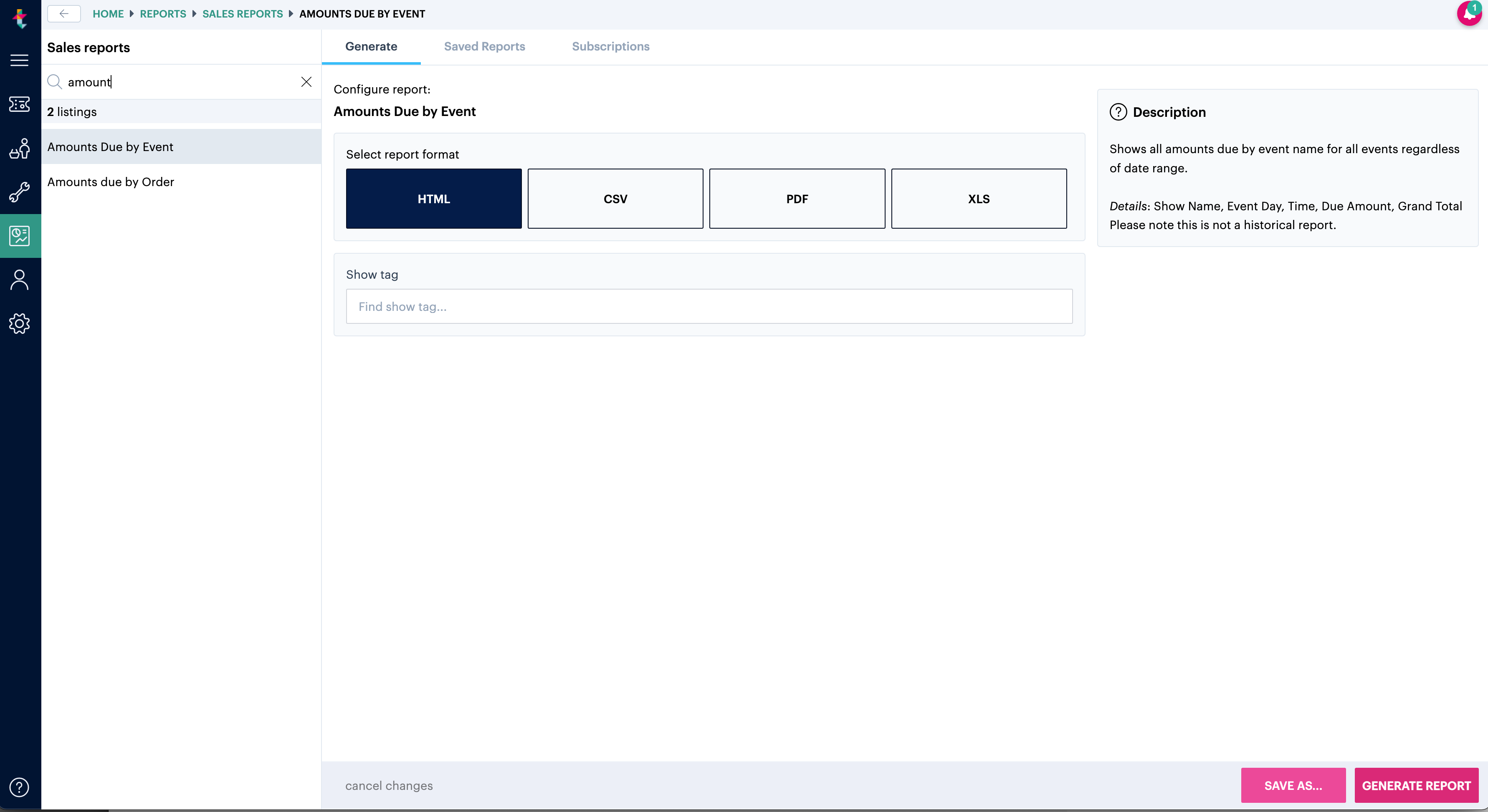 How to use Collections – Ticketsolve Help Centre