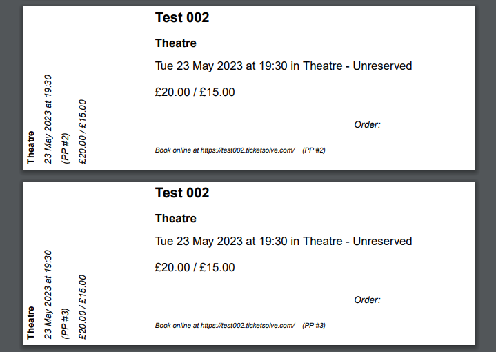 How to print tickets to be sold outside of Ticketsolve or without ...