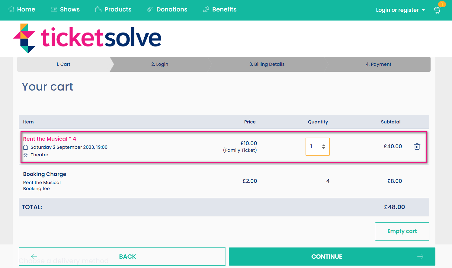 Setting up a Group or Family Ticket Price – Ticketsolve Help Centre