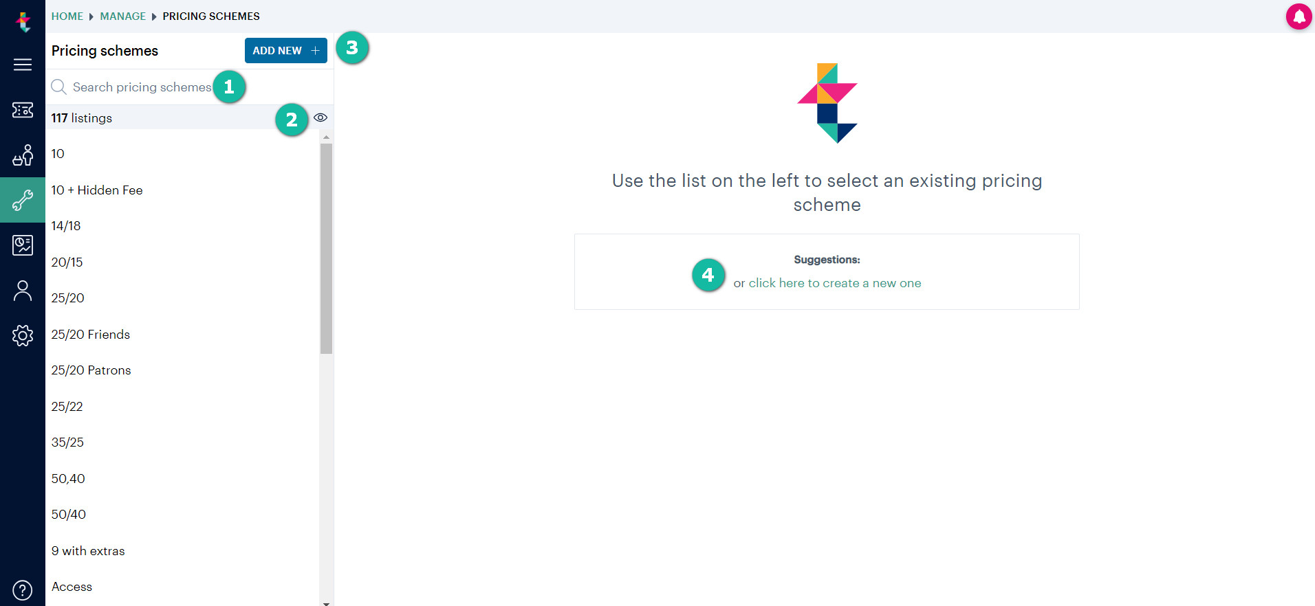 Pricing Schemes and Ticket Prices – Ticketsolve Help Centre