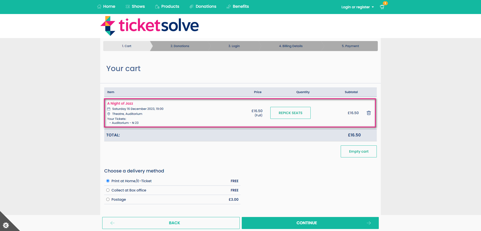 How Booking Charges and Fees display at Box Office and online ...