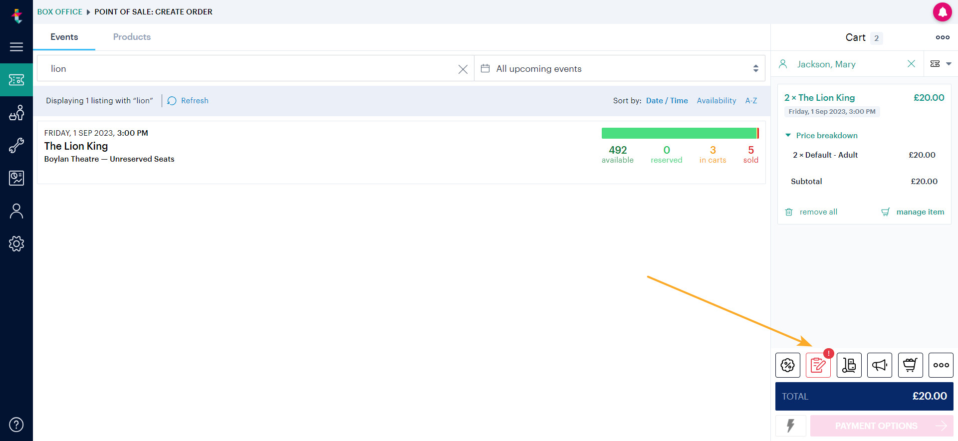 How to set up Extras – Ticketsolve Help Centre