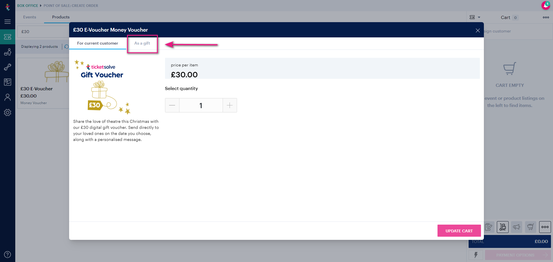 Gifting of Digital Gift Vouchers – Ticketsolve Help Centre