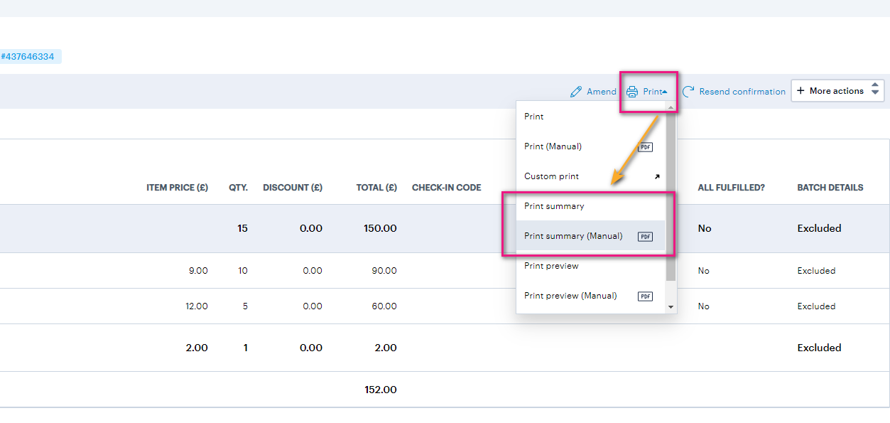 Printing a Summary Ticket for large orders at Box Office – Ticketsolve ...