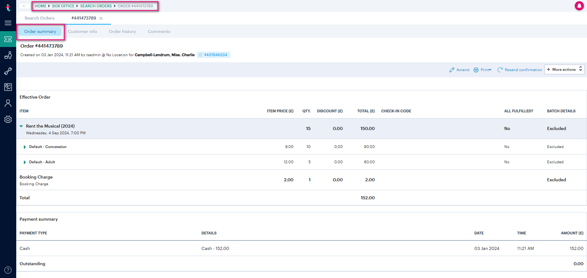 Printing a Summary Ticket for large orders at Box Office – Ticketsolve ...
