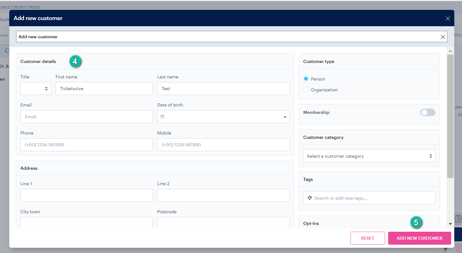 How to process an Order (basic steps) – Ticketsolve Help Centre