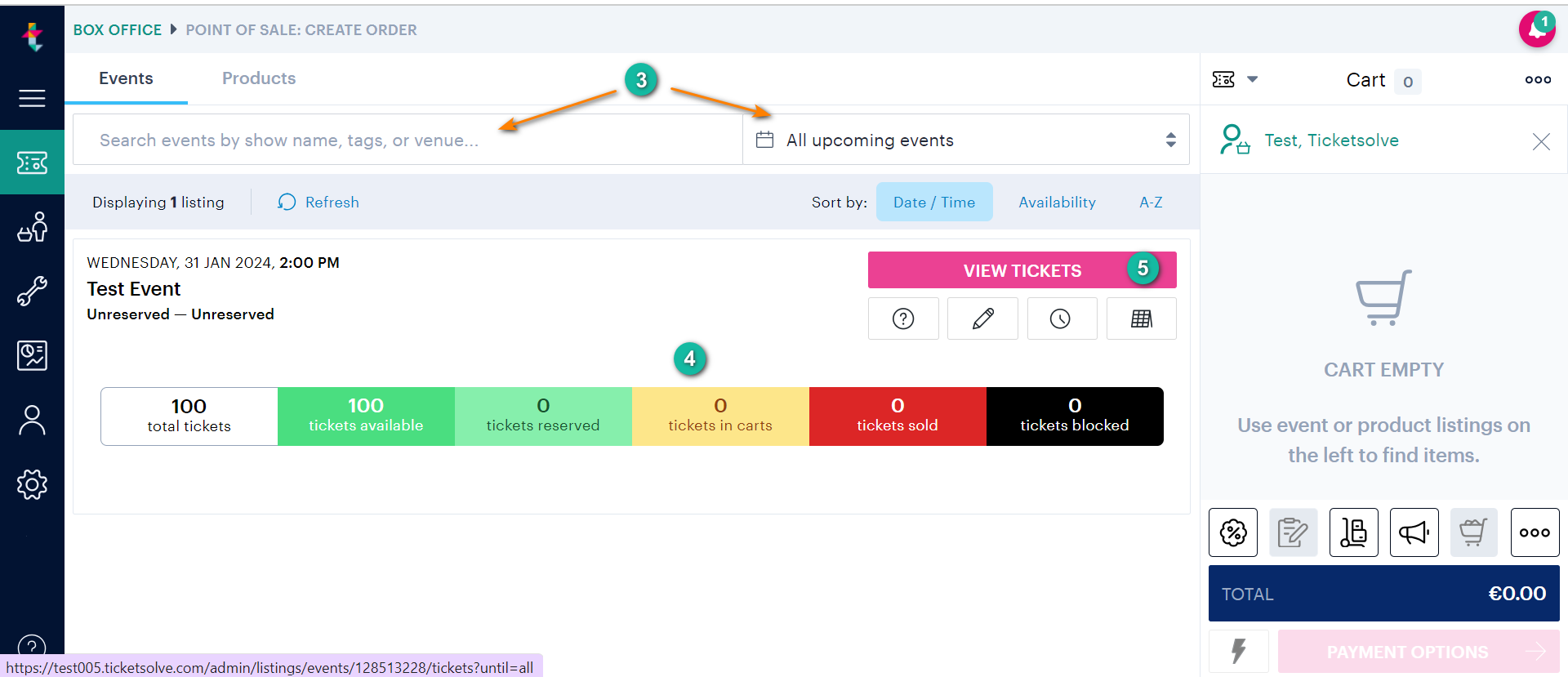 How to process an Order (basic steps) – Ticketsolve Help Centre