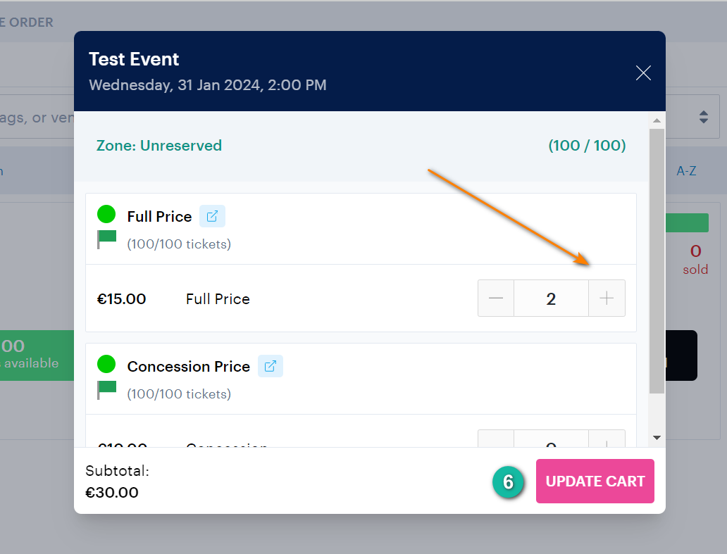How to process an Order (basic steps) – Ticketsolve Help Centre