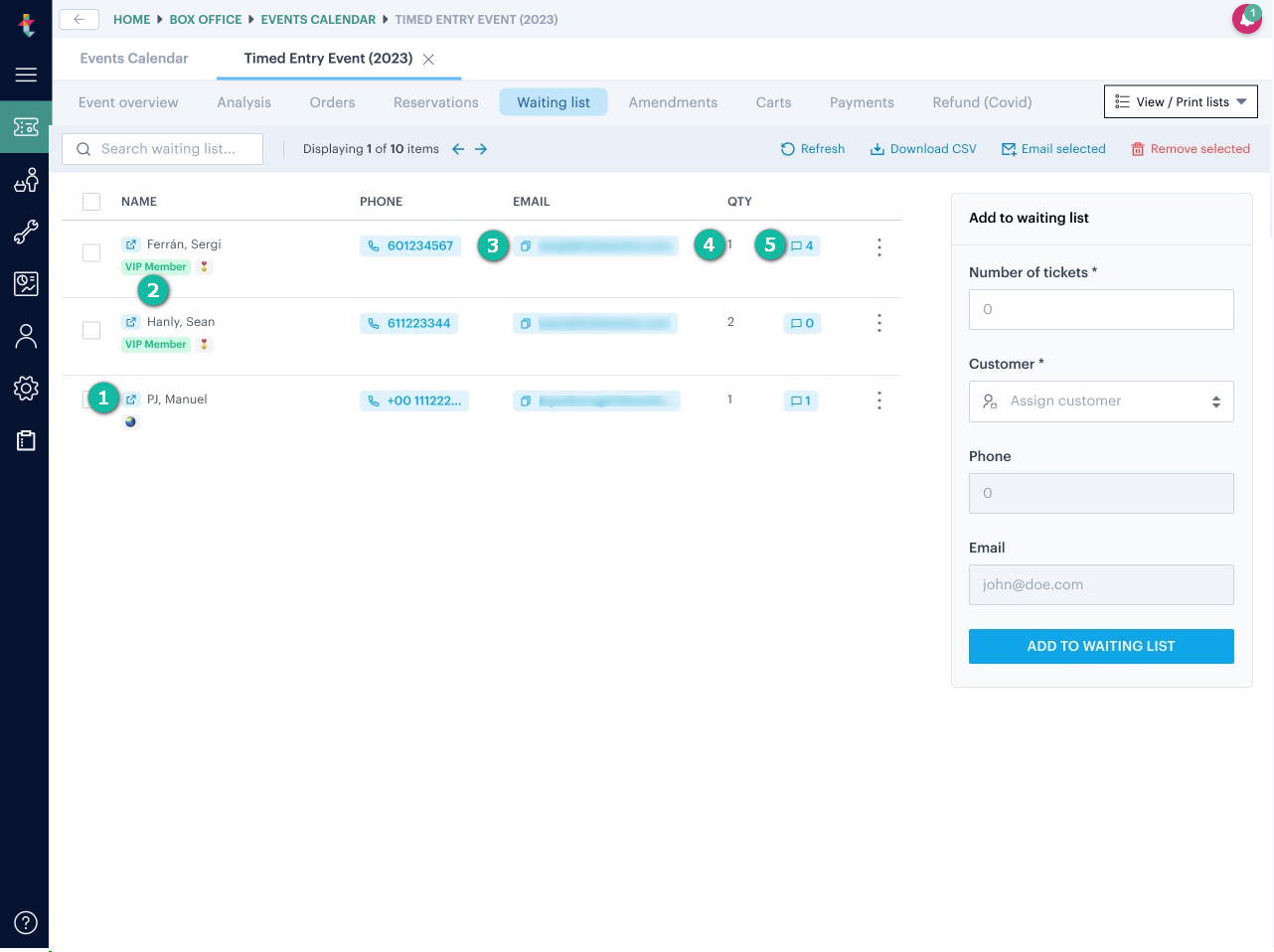 How to Create and Manage Waiting Lists for Events – Ticketsolve Help Centre