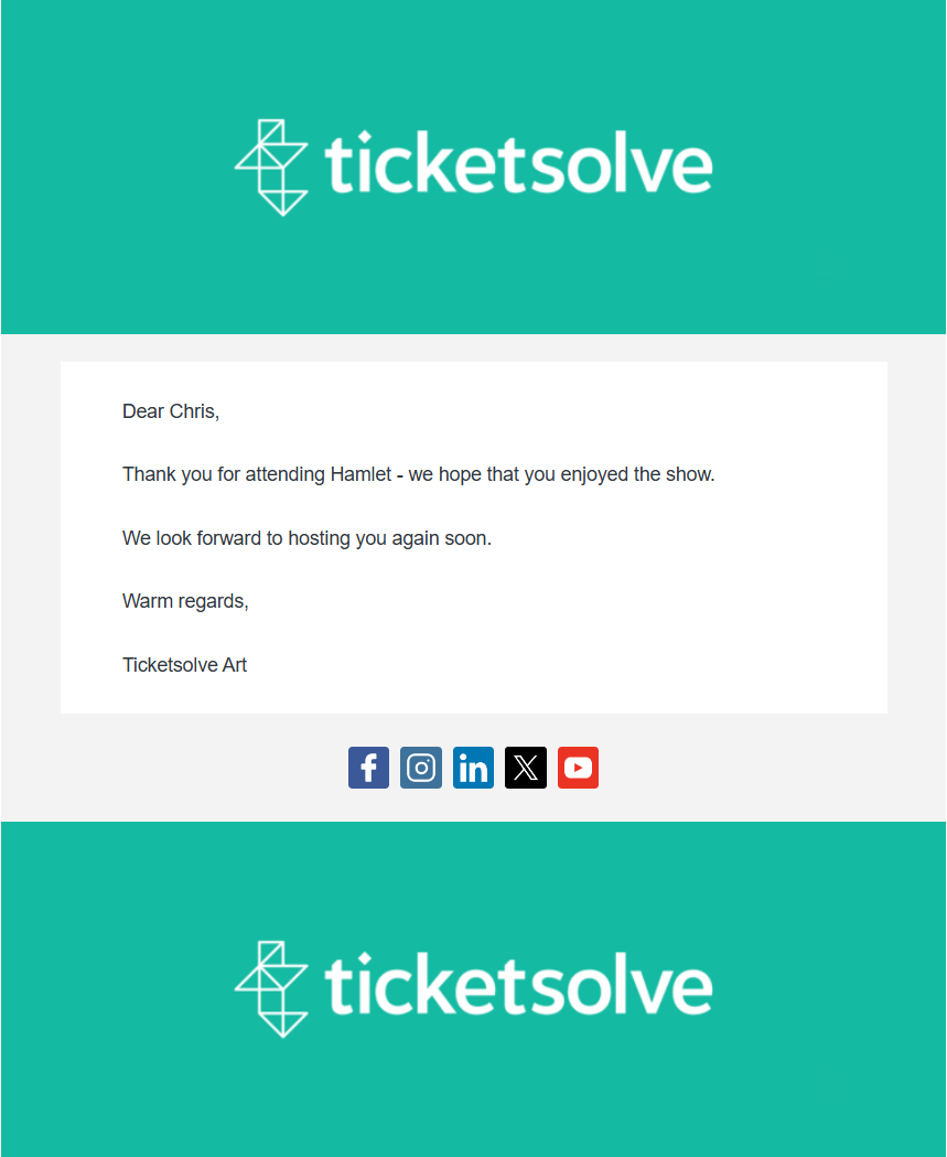 How to set up the Post-Event Alert Automation – Ticketsolve Help Centre