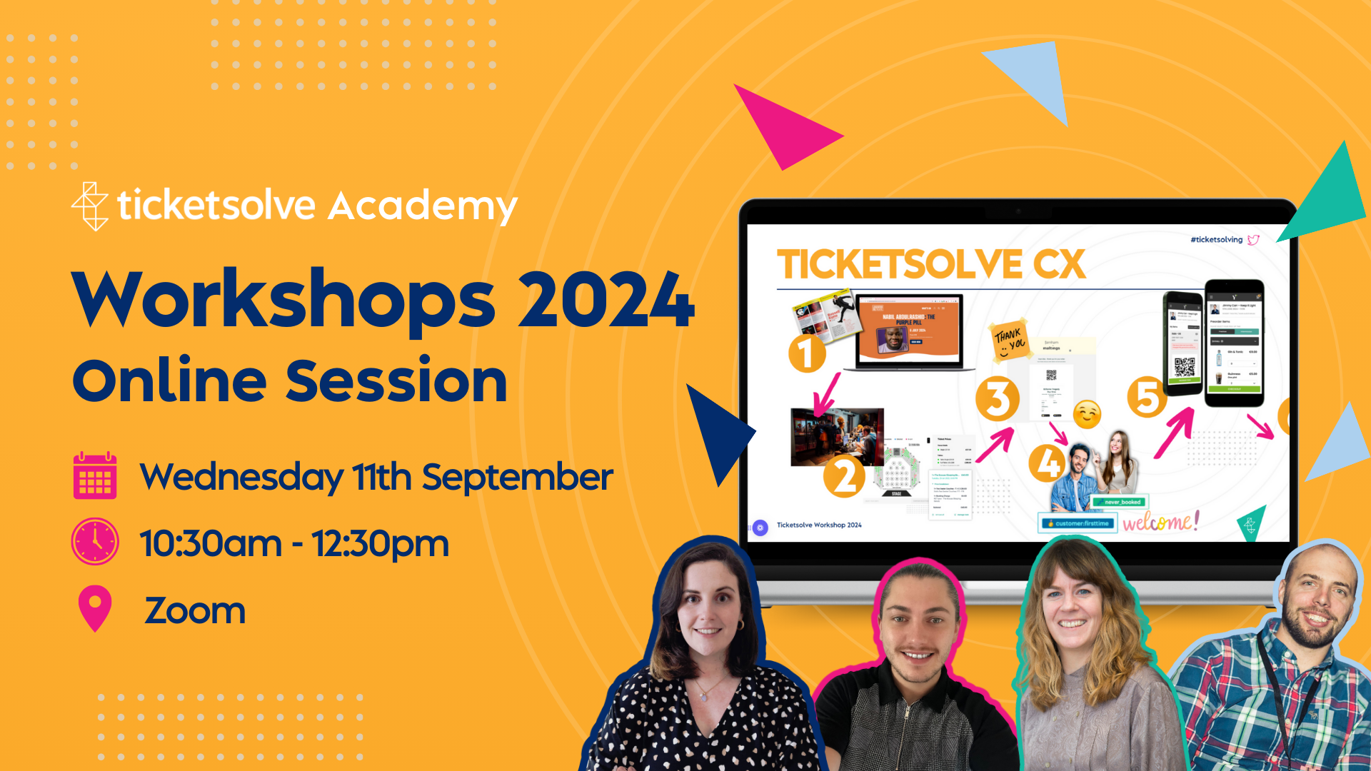 Upcoming Ticketsolve events – Ticketsolve Help Centre