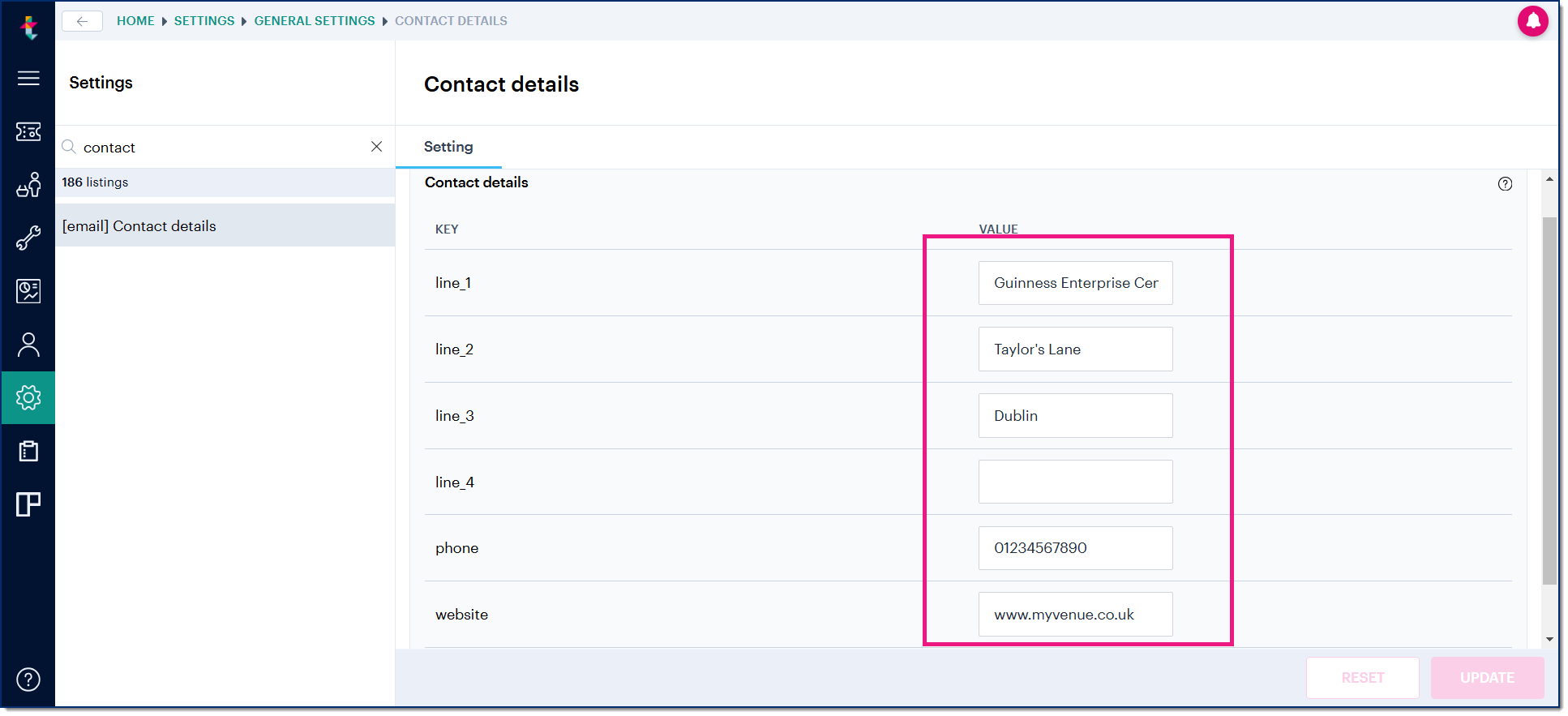 contact_details – Ticketsolve Help Centre