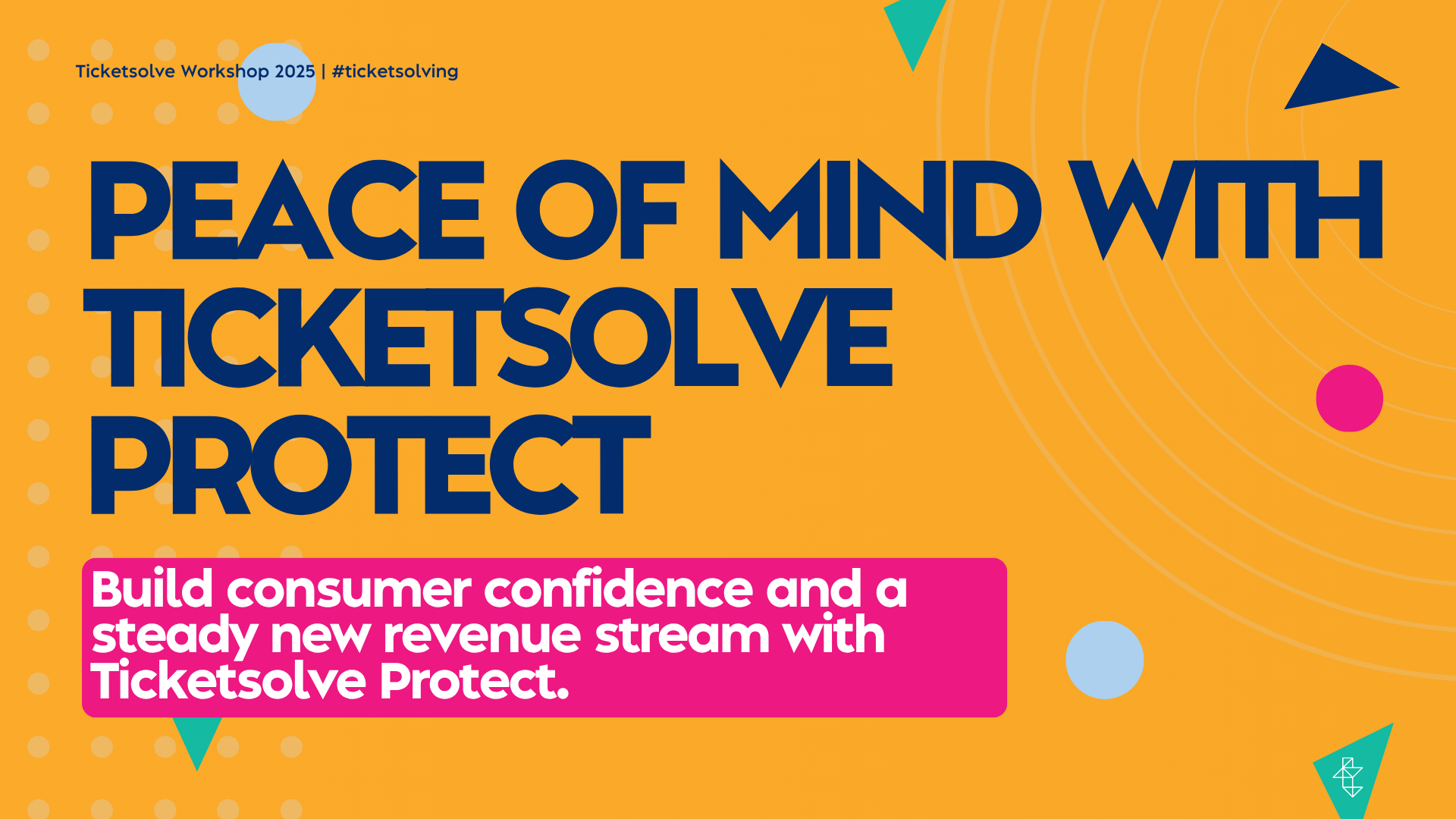 Workshop Resources - 2025 – Ticketsolve Help Centre