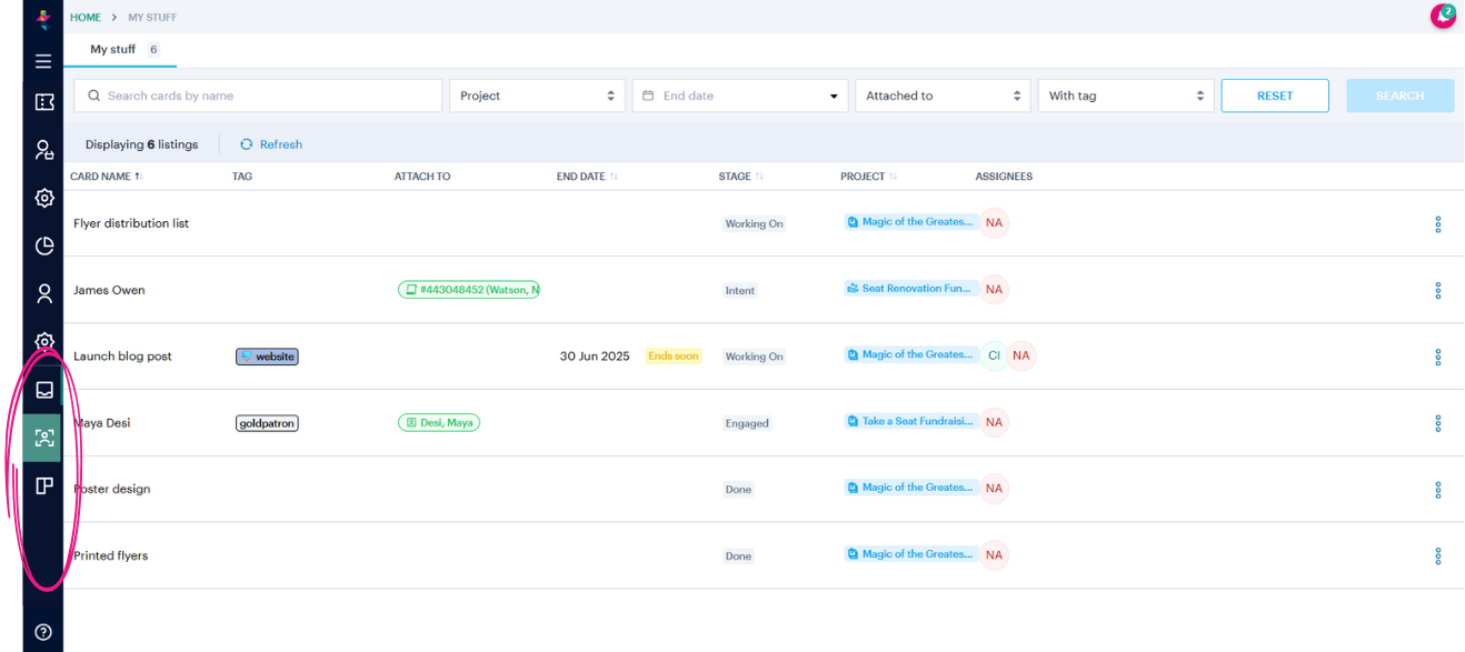 Project Management & Fundraising Made Simple: Introducing Projects, My Stuff & Inbox ...