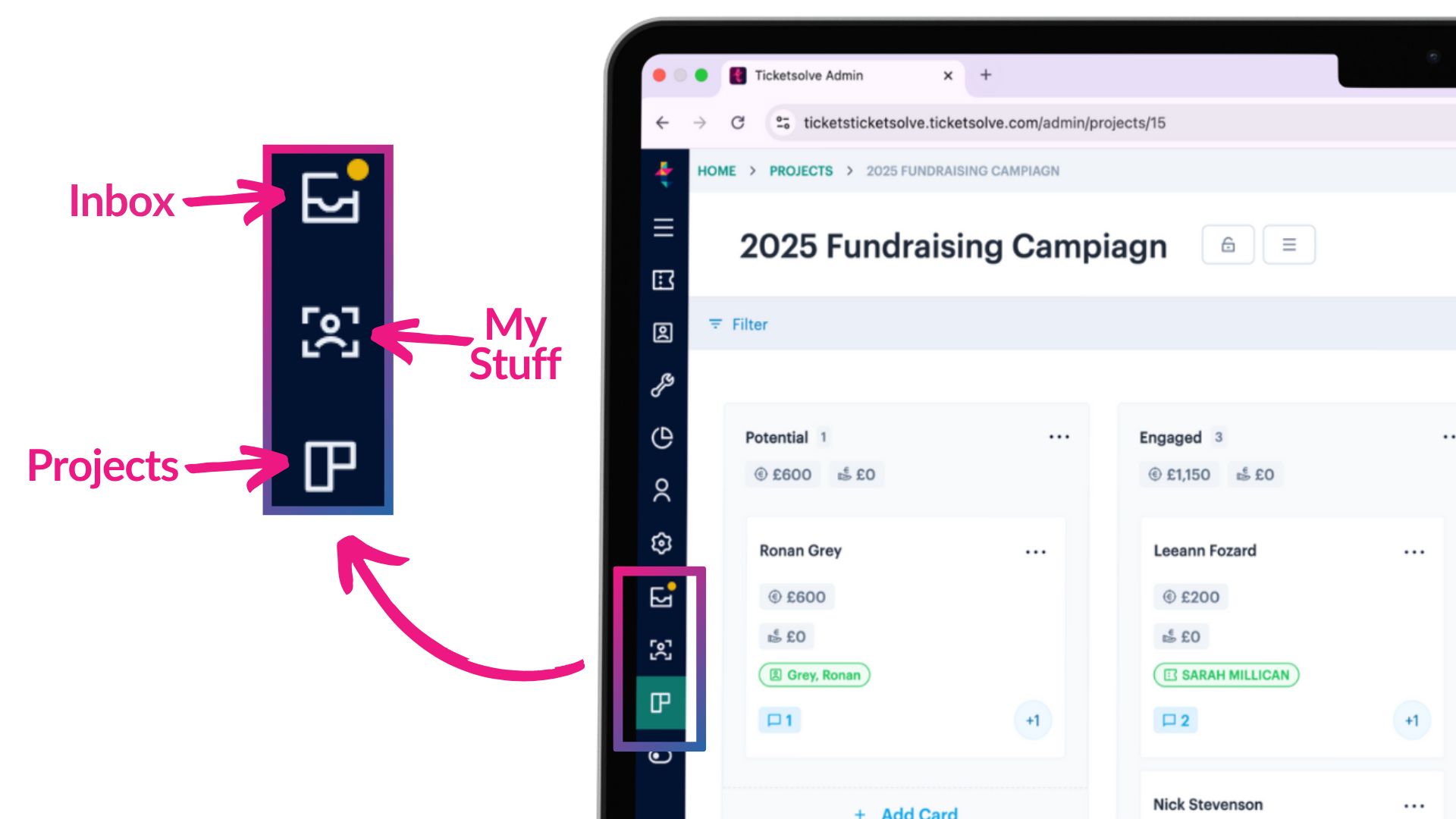 Project Management & Fundraising Made Simple: Introducing Projects, My Stuff & Inbox ...